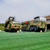 China Custom Inflatable Launcher Truck Decoy Camouflage Replica for Outdoor Training Display Simulation 6m for sale