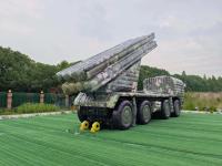 China Custom Inflatable Launcher Vehicle Decoy Camouflage Truck Model 6m Training Display Outdoor Simulation for sale