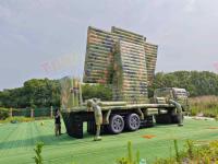 China Custom Inflatable Radar Vehicle Model Camouflage Simulation Truck 2m 3m for Outdoor Drill Training Display Decoy Exhibition for sale