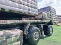 China Custom Inflatable Launcher Truck Decoy Camouflage Replica 6m for Field Training Display and Outdoor Exercise for sale
