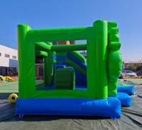 China Custom Inflatable Bounce House Combo with Water Pool Slide Roblox Theme 12ft for Commercial Rental for sale