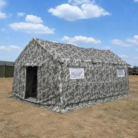 China Inflatable Medical Tent Custom Emergency Shelter Oxford Fabric Air Beam Structure 20m2 Rescue Camp Field Treatment for sale