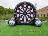 China Commercial Giant Inflatable Axe Throw Game with Soft Foam Axes for Carnival, Events & Team BuildingGiant Sticky Axe Throwing Target for EventsCommercial GiantInflatable Axe Throw Game with Soft Sticky for sale