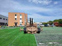 China Custom Inflatable Artillery Decoy with Camouflage Printing and Dual Barrel Replica Structure for Training Display Outdoor Drill Exhibition and Scenario Layout Projects for sale