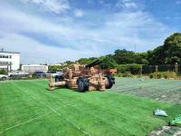 China Custom Inflatable Artillery Decoy with Camouflage Printing and Dual Barrel Replica Structure for Training Display Outdoor Drill Exhibition and Scenario Layout Projects for sale