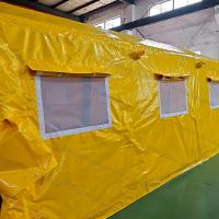 China Custom Connectable tent Inflatable Medical Tent Portable Emergency Hospital Shelter for Field Clinic Triage Disaster Relief and Rescue Operations for sale