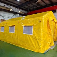China Custom Connectable tent Inflatable Medical Tent Portable Emergency Hospital Shelter for Field Clinic Triage Disaster Relief and Rescue Operations for sale