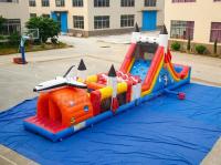 China Outdoor Inflatable Obstacle Course Custom Space Shuttle Theme Challenge Combo for Parks Malls Festivals Community Events and Family Entertainment for sale