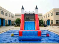 China Outdoor Inflatable Obstacle Course Custom Space Shuttle Theme Challenge Combo for Parks Malls Festivals Community Events and Family Entertainment for sale