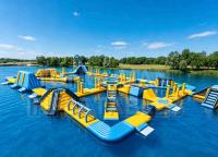 China Custom Modular Inflatable Water Park with Slides Climbing Walls Balance Bridges and Activity Platforms for Lakes Resorts Camps and Commercial Recreation for sale