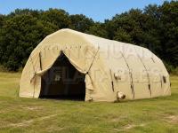 China Large Inflatable Shelter Tent with Reinforced Cover Walk Through Entrance and Custom Branding for Outdoor Use for sale