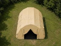 China Large Inflatable Shelter Tent with Reinforced Cover Walk Through Entrance and Custom Branding for Outdoor Use for sale
