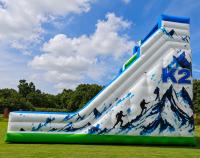 China K2 Second Highest Peak Themed Commercial Inflatable Slide for Outdoor Events Theme Parks and Rental Business for sale