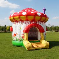 China Mushroom House Inflatable Bouncer with Fairy Tale Design for Kids Parties Schools Parks and Rental Events for sale