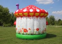 China Mushroom House Inflatable Bouncer with Fairy Tale Design for Kids Parties Schools Parks and Rental Events for sale