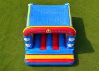 China Rainbow Cloud Inflatable Bouncer with Bright Colors for Kids Parties Schools Parks and Rental Events for sale