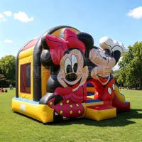China Mickey Mouse Inflatable Bouncer Slide Combo for Kids Party Rentals Birthday Events Parks and Indoor Play Centers for sale