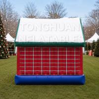 China Christmas House Inflatable Bouncer with Snowman Artwork for Kids Holiday Parties Schools Parks and Rental Events for sale