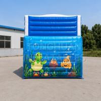 China Ocean Theme Inflatable Water Slide with Clownfish Artwork for Kids Pools Resorts Parks and Rental Events for sale