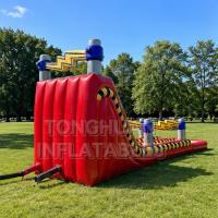 China Thunder Theme Inflatable Water Slide with Extra Long Slip and Slide for Commercial Water Entertainment for sale