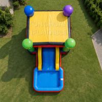 China Custom Ninja Theme Inflatable Combo with Bounce House and Slide for Commercial Rental Business for sale