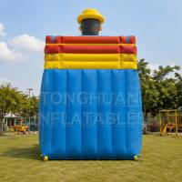 China Custom Puppet Theme Inflatable Double Lane Slide for Commercial Rental and Family Entertainment for sale