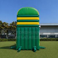 China Custom Football Theme Inflatable Slide with Bounce House for Commercial Entertainment for sale