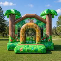 China Woodland Animal Inflatable Bounce House for Parks Schools Festivals and Commercial Rental Business Use for sale
