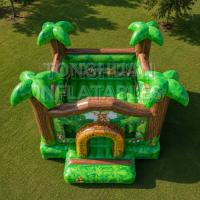 China Woodland Animal Inflatable Bounce House for Parks Schools Festivals and Commercial Rental Business Use for sale