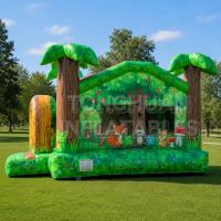 China Woodland Animal Inflatable Bounce House for Parks Schools Festivals and Commercial Rental Business Use for sale