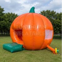 China Halloween Inflatable Pumpkin Bounce House for Commercial Rental and Events for sale