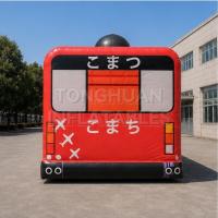 China Cartoon Bus Inflatable Bounce House for Commercial Rental and Kids Entertainment for sale