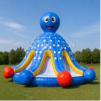 China Octopus Inflatable Bounce House for Commercial Rental and Ocean Theme Events for sale