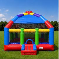 China Commercial Inflatable Bounce House with Large Enclosed Jumping Area and Full Safety Mesh for Party Rental Business and Entertainment Centers for sale