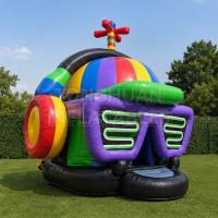 China Heavy Duty DJ Inflatable Jumper Designed for Commercial Events Children's Entertainment Theme Parks and Indoor Play Centers for sale