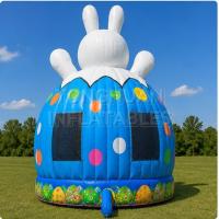 China Commercial Easter Bunny Theme Inflatable Bounce House for Spring Festivals Birthday Parties Event Rentals and Family Entertainment Centers for sale