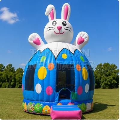 China Commercial Easter Bunny Theme Inflatable Bounce House for Spring Festivals Birthday Parties Event Rentals and Family Entertainment Centers for sale