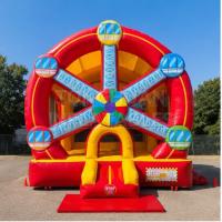 China Premium Carnival Inflatable Bouncy Castle with Giant Ferris Wheel Design for Schools Shopping Malls Festivals and Party Rental Businesses for sale