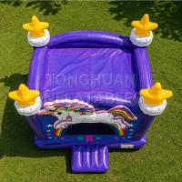 China Commercial Unicorn Theme Inflatable Bounce House for Birthday Parties Princess Events Event Rentals and Family Entertainment Centers for sale