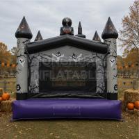 China Commercial Halloween Haunted Castle Inflatable Bounce House for Holiday Festivals Event Rentals and Family Entertainment Centers for sale