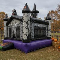 China Commercial Halloween Haunted Castle Inflatable Bounce House for Holiday Festivals Event Rentals and Family Entertainment Centers for sale