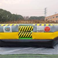China Commercial Inflatable Rotating Challenge Arena with Player Podiums and Safety Walls for Events Parks and Team Competition Games for sale
