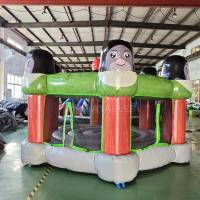 China Interactive Inflatable Whack A Mole Game with Multi Player Stations Safety Mesh and Central Play Area for Events Parks and Rentals for sale