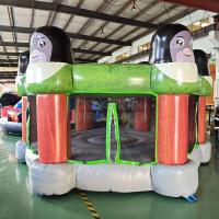 China Interactive Inflatable Whack A Mole Game with Multi Player Stations Safety Mesh and Central Play Area for Events Parks and Rentals for sale