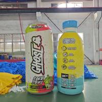 China Custom Inflatable Beverage Can and Bottle Advertising Models with Full Color Printing for Brand Promotions Exhibitions Festivals and Retail Displays for sale