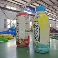 China Custom Inflatable Beverage Can and Bottle Advertising Models with Full Color Printing for Brand Promotions Exhibitions Festivals and Retail Displays for sale