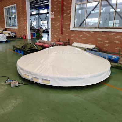 China Commercial Inflatable Cloud Jumping Pillow with Seamless White Surface Reinforced Air Chambers for Parks Resorts Playgrounds and Family Entertainment for sale