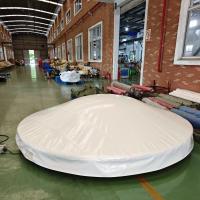 China Commercial Inflatable Cloud Jumping Pillow with Seamless White Surface Reinforced Air Chambers for Parks Resorts Playgrounds and Family Entertainment for sale