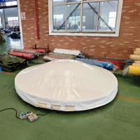China Commercial Inflatable Cloud Jumping Pillow with Seamless White Surface Reinforced Air Chambers for Parks Resorts Playgrounds and Family Entertainment for sale