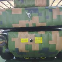 China Custom Airtight Inflatable Launcher Style Vehicle Decoy with Camouflage Printing Multi Axle Body and Rapid Field Deployment for Training Projects for sale